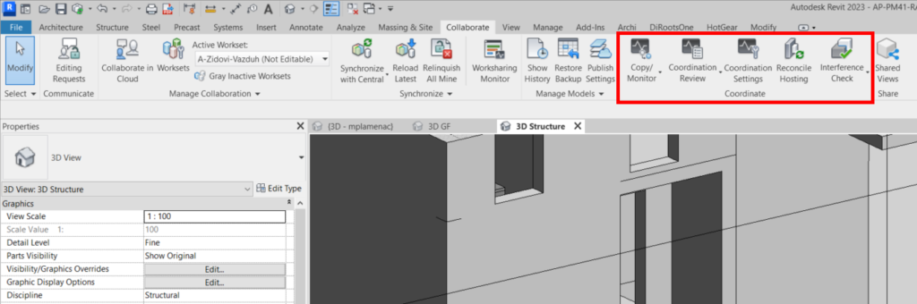BIM collaboration between architect and structural engineer | Revit ...